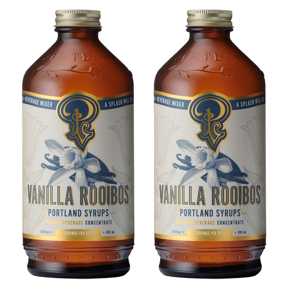 Vanilla Rooibos Syrup two-pack by Portland Syrups – Love.com